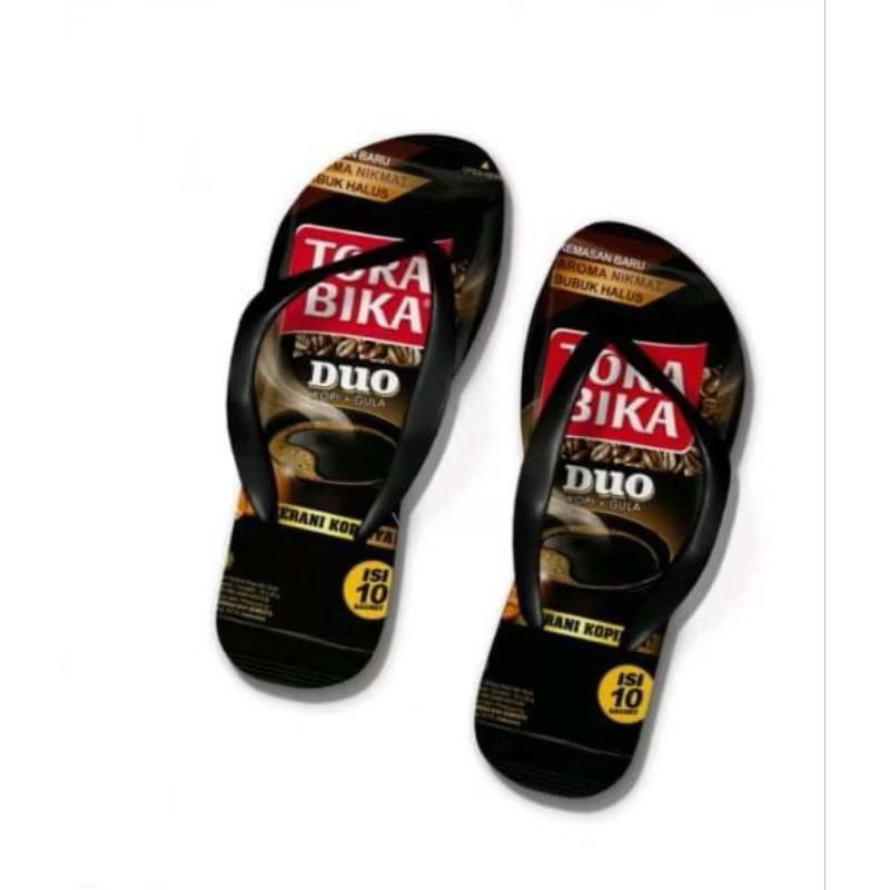 Cool Adult Men's Flip-flops Tora Bika Dou Kapal Api Abc Fried Indomie ...