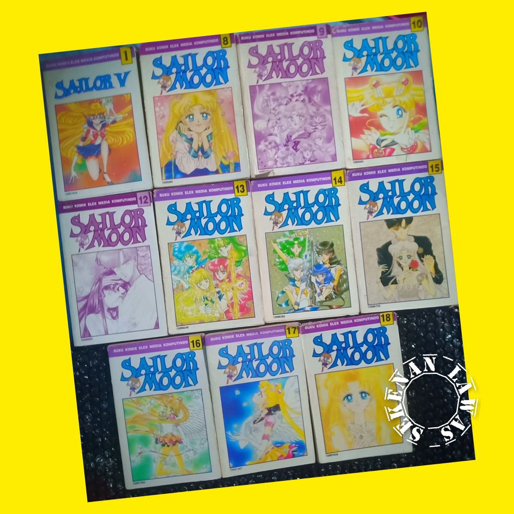 Sailor Moon & Sailor V Comics (Good) | Shopee Singapore