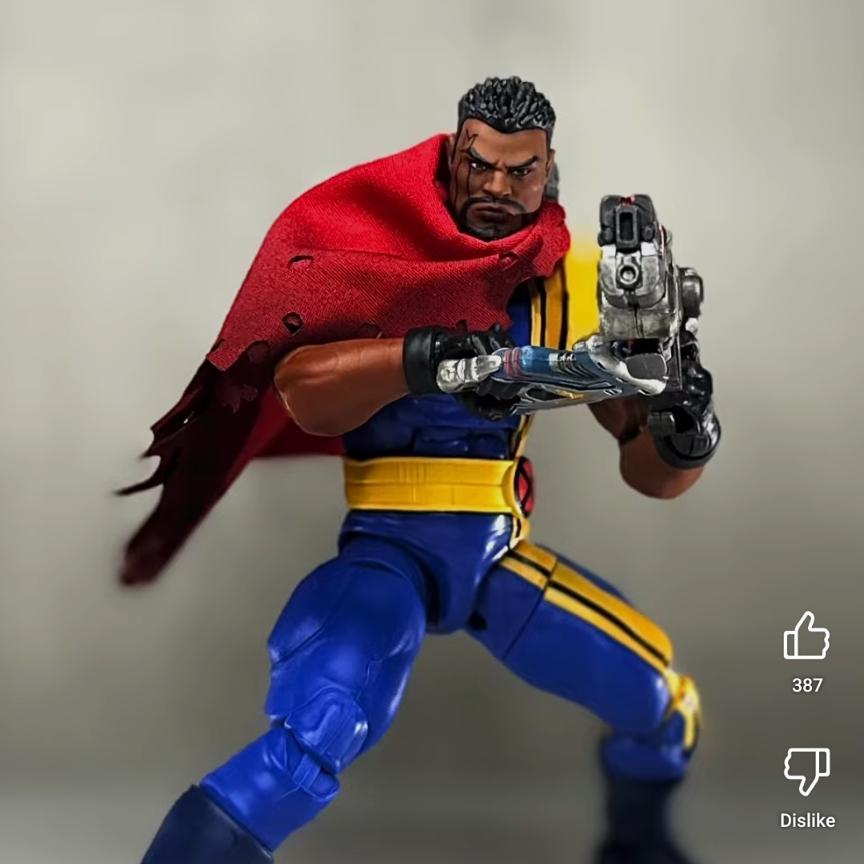 MERAH Mezco Marvel Legends Bishop Red Cloak Coat Custom Cape kitbash ...