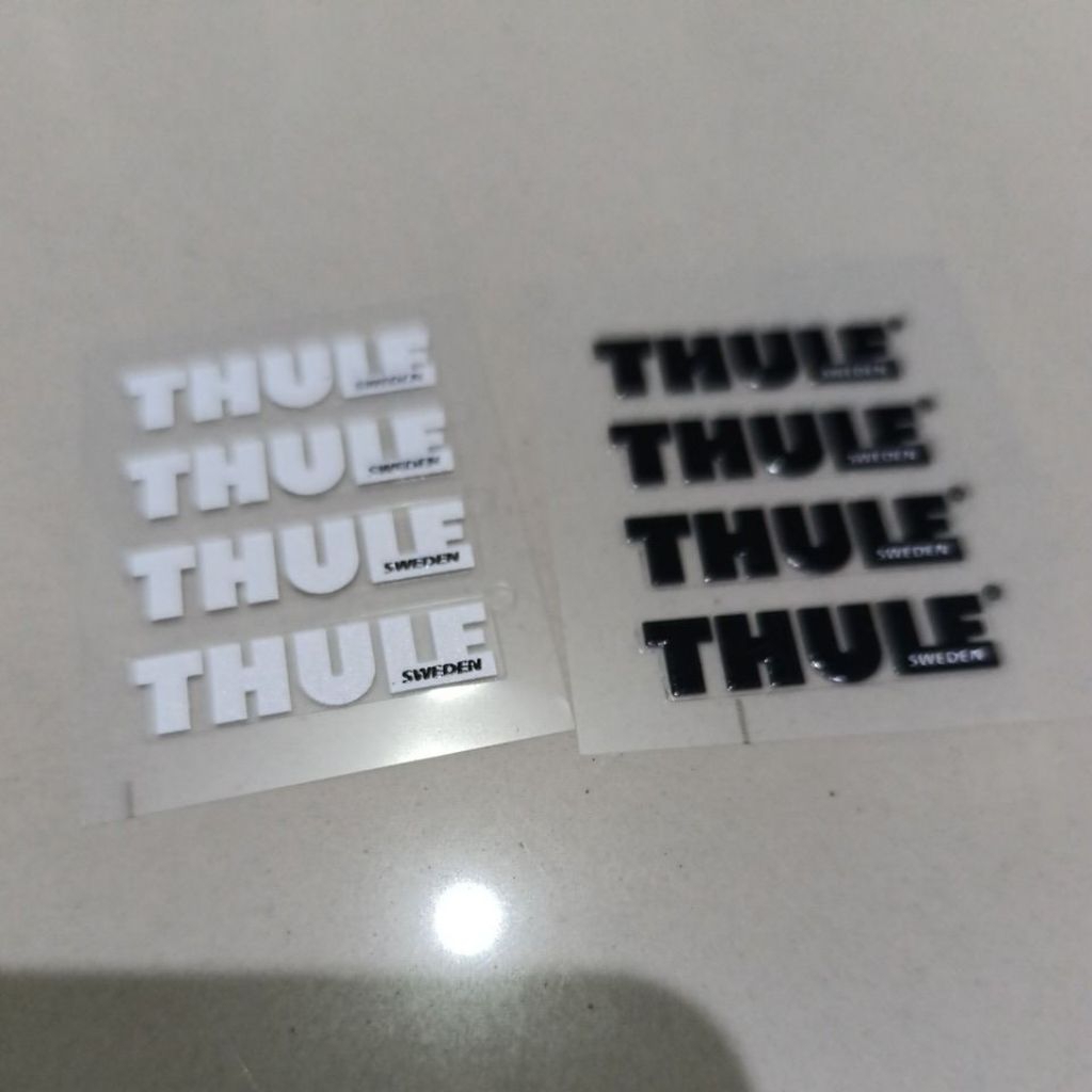 Thule Roof Rack Decal Sticker | Shopee Singapore