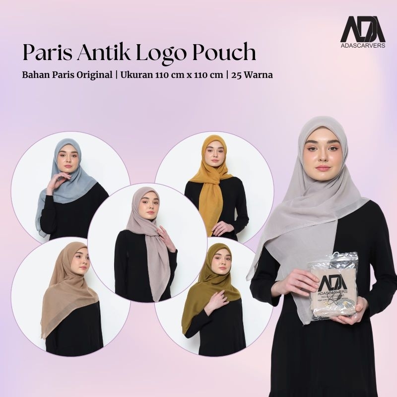Paris SQUARE HIJAB PLAIN SCHEDULE ORIGINAL I ORIGINAL PARIS SQUARE ...