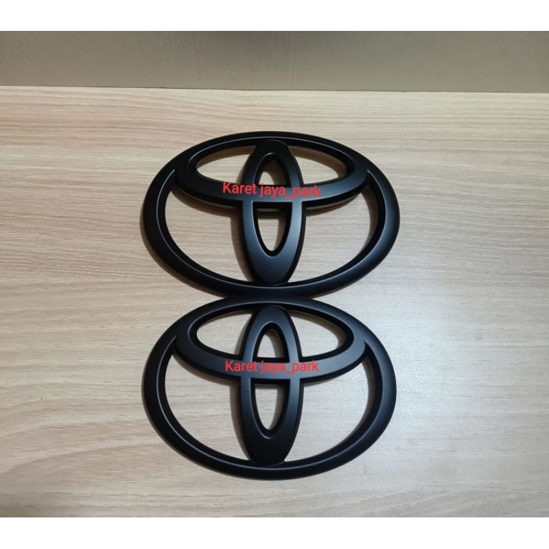 HITAM Original matte black 2023-2025 toyota veloz logo Emblem | Shopee ...