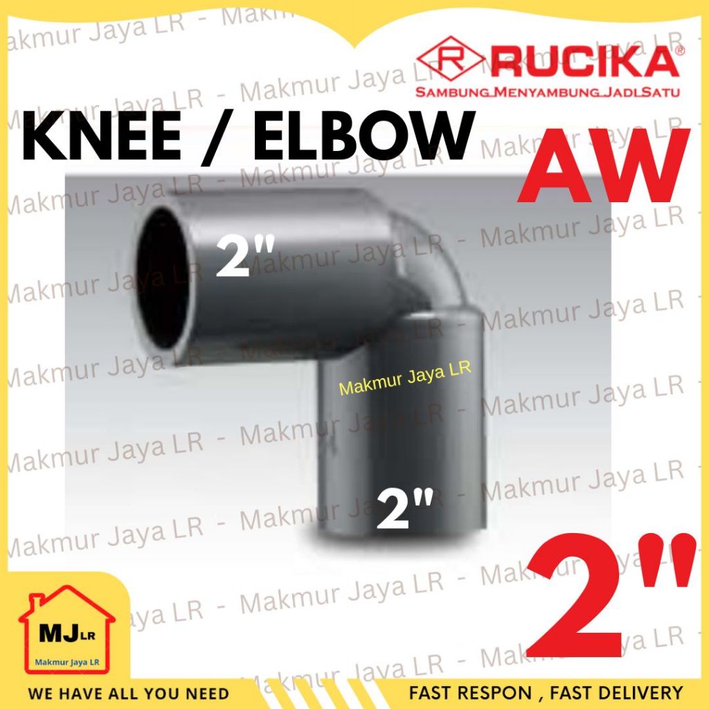 Keni 2" Elbow 2 inch AW RUCIKA Knee L 90 0 degrees Knie Kenie PVC AW ...
