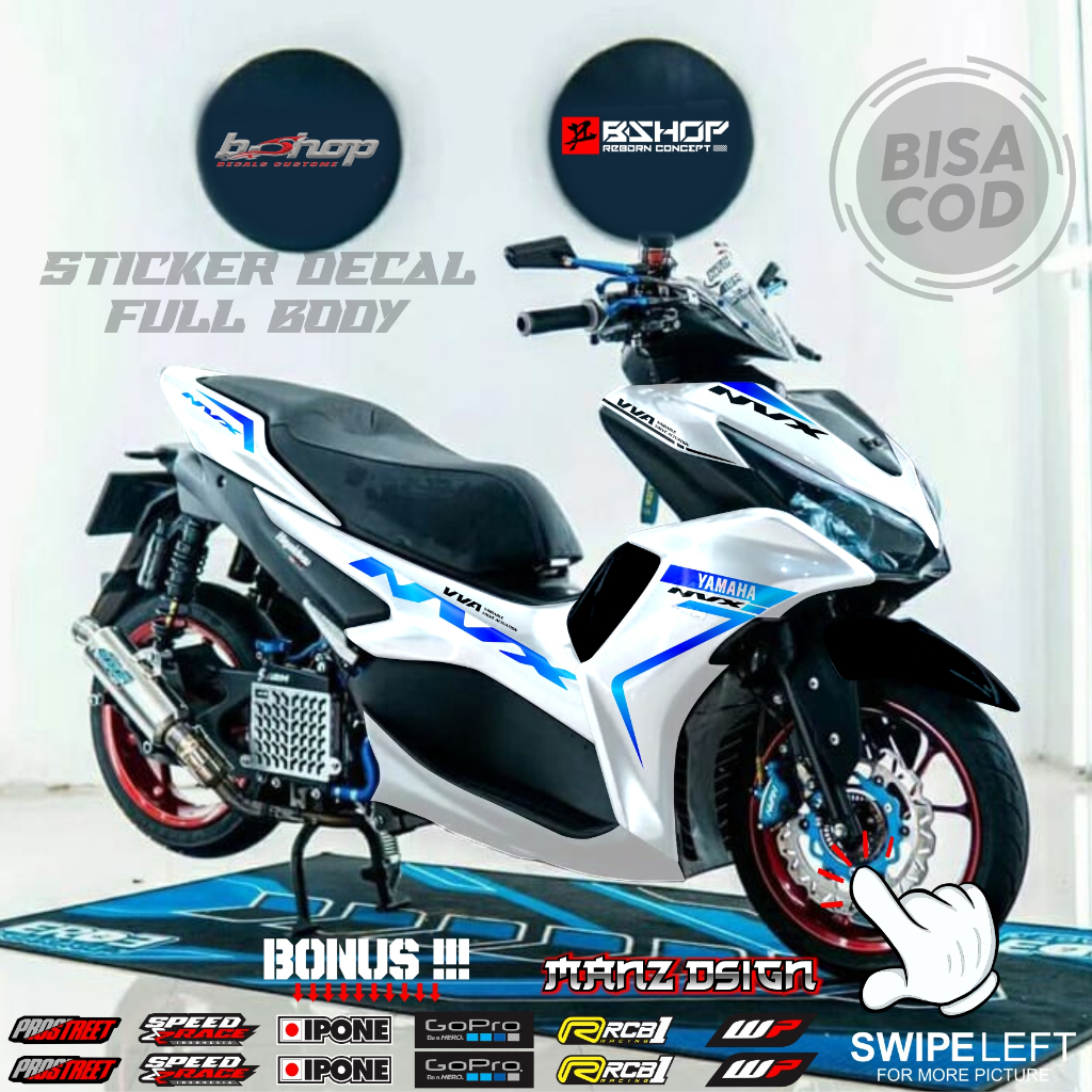 Aerox decal stickers connected motif list graphics color variations to ...