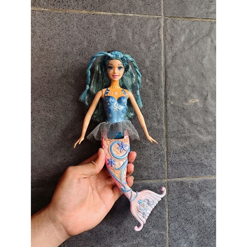 Barbie Fairytopia Mermaidia Nori doll preloved | Shopee Singapore