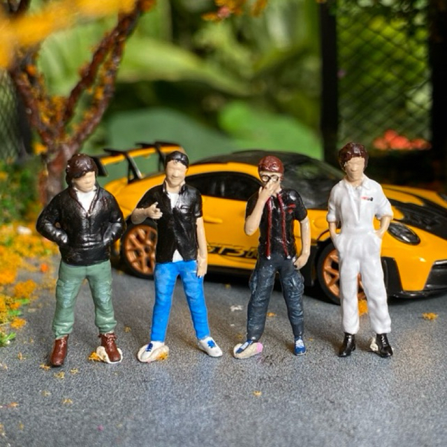Mini Figure 1 Scale64/ (Set of 4 Pcs The Founders) for Diorama ...