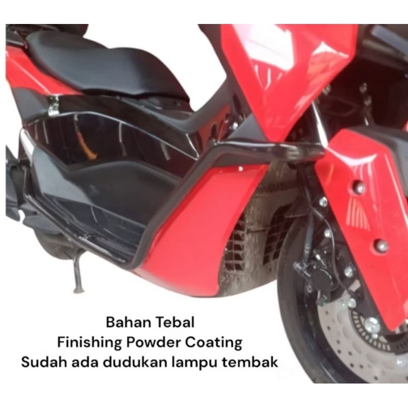 Crash barnmax neo turbo breket shooting light nmax neo turbo tubular ...