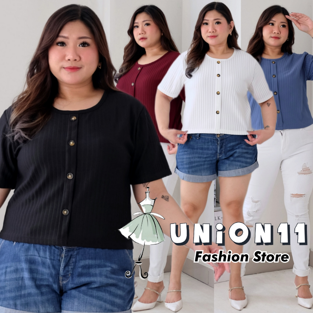 UNION11 - WOMEN'S JUMBO TOPS LD 120 / WOMEN'S JUMBO CLOTHES / BIGSIZE ...