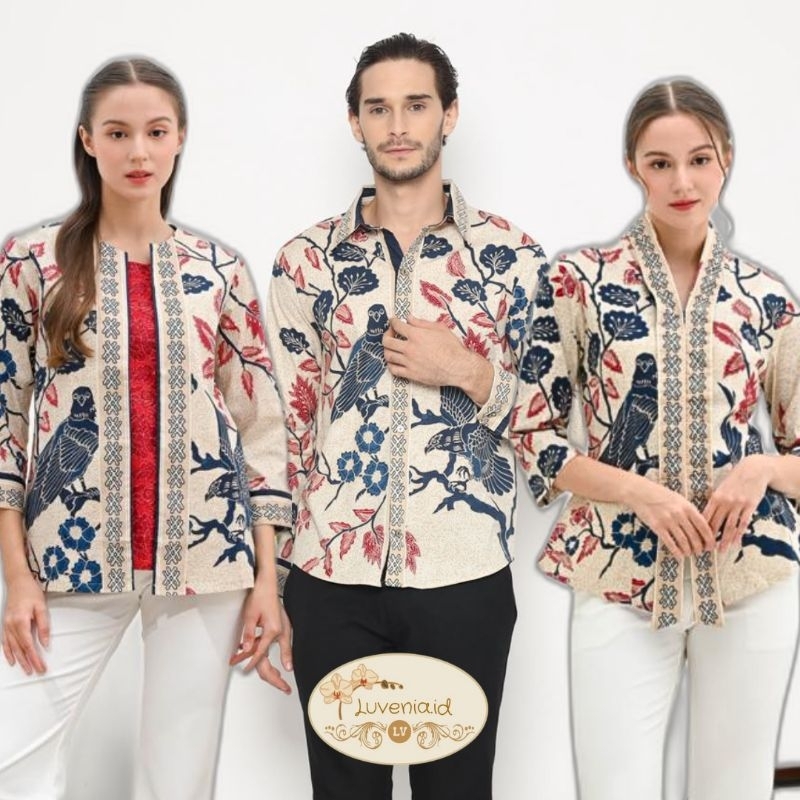 Uph RED Series / Couple Batik/ Batik Dress/ Batik Top/ Batik Uniform ...