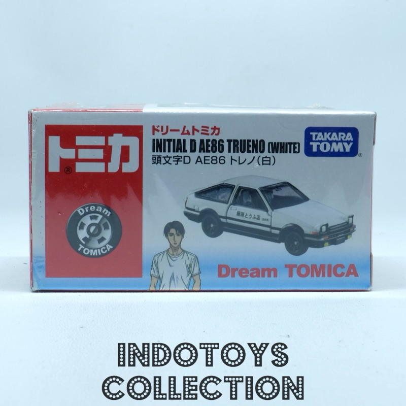 Dream Tomica ~ Initial D AE86 Trueno (White) | Shopee Singapore