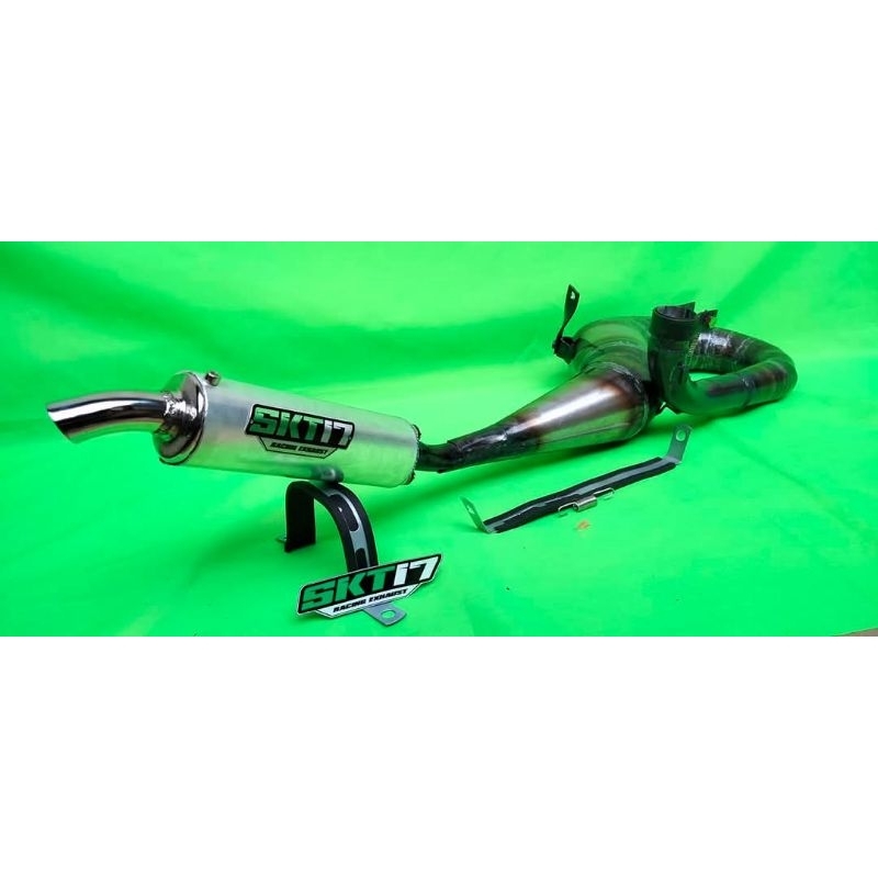 Exhaust vespa exhaust pipe Right exhaust Road race daily Touring ...