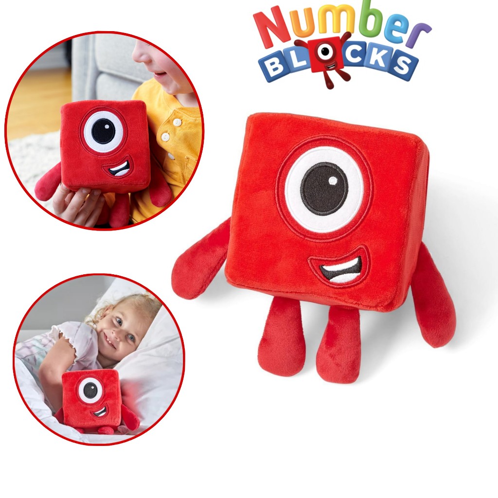 Hand2Mind Numberblocks One Plush Doll Numberblocks One | Shopee Singapore
