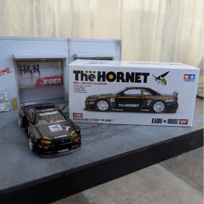 HIJAU Kaido House Nissan Skyline GT-R R34 The Hornet Tamiya Greddy ...