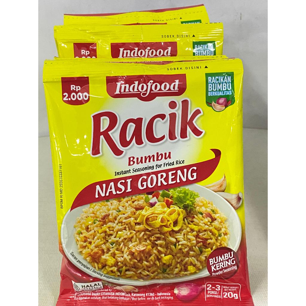 INDOFOOD RACIK FRIED RICE SEASONING 20G | Shopee Singapore