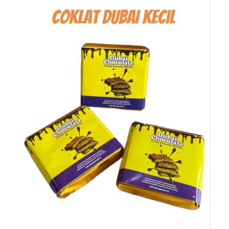 LOKAL [SMALL] SMALL MINI DUBAI CHOCOLATE LOCAL HOMEMADE DUBAI PISTACHIO ...