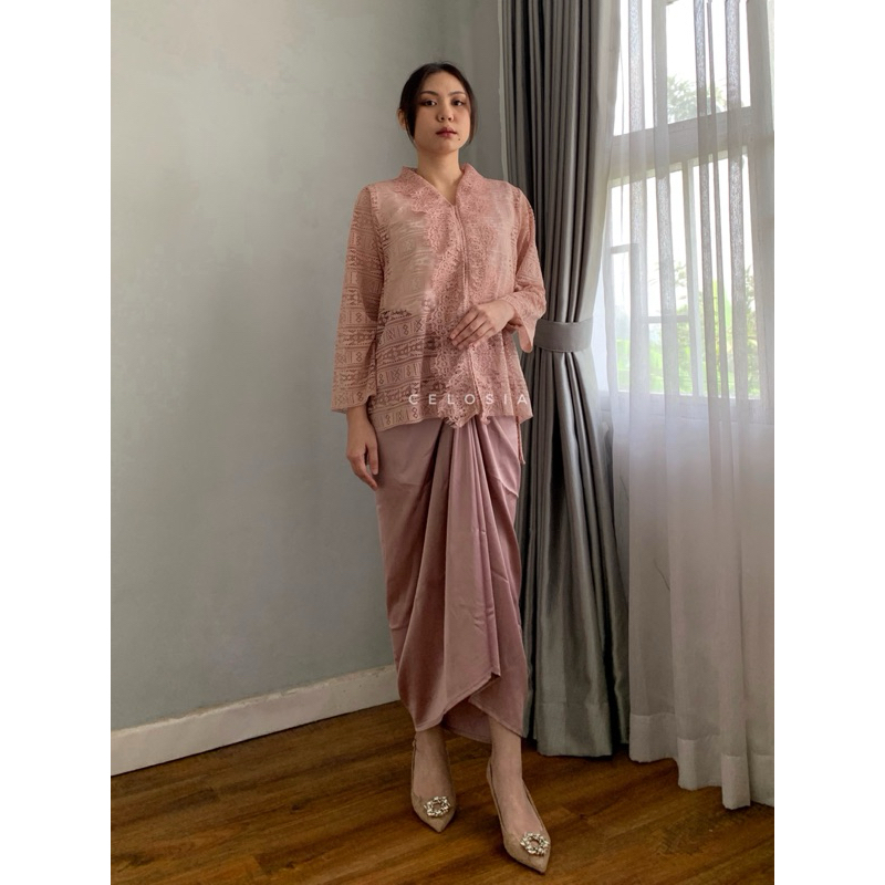 Clarisa set- hari raya set - kebaya set - brukat set - modern kebaya ...
