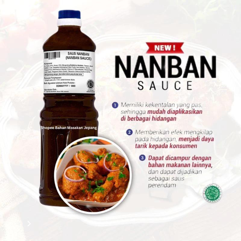 KEWPIE Nanban Sauce 1,2 kg nanban Chicken Fried Chicken NANBAN Sauce HALAL | Shopee Singapore