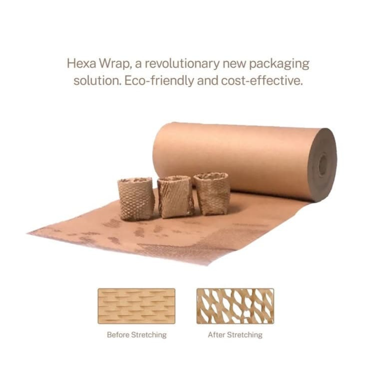 Bubble Wrap Hexcel Wrap Honeycomb Wrap Bubble Packing Paper Wrapping (HCL-1 ROLL) | Shopee Singapore