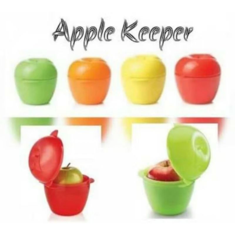 Tupperware Apple Keeper 1pc cut fruit container Tutti Frutti Keeper ...