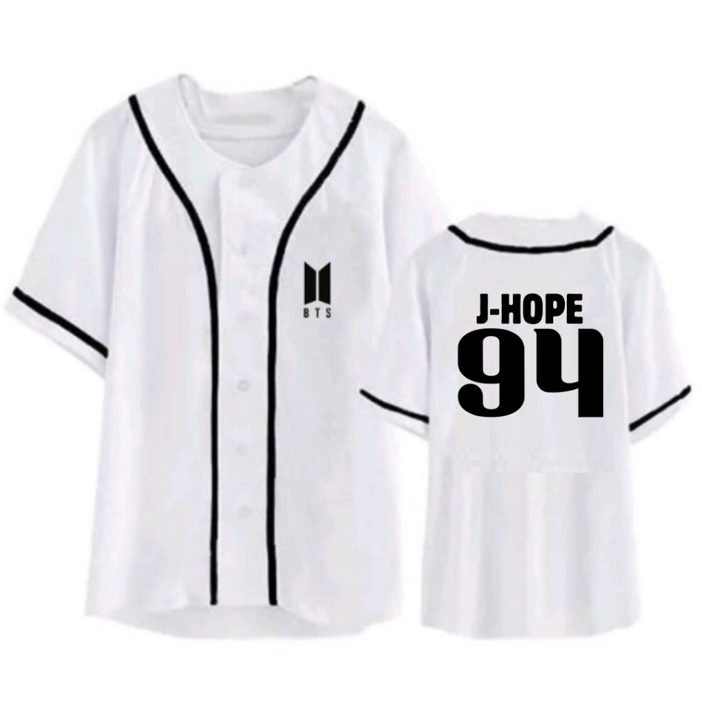 Bts kpop J-hope jhope korean sport baseball jersey | Shopee Singapore
