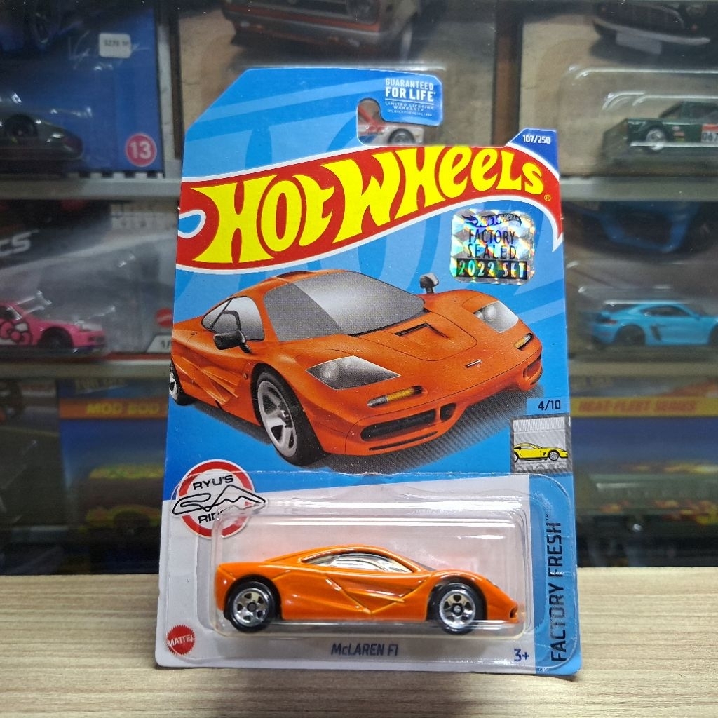 Hot Wheels McLaren F1 Orange - FS 2022 - Hotwheels Original | Shopee ...