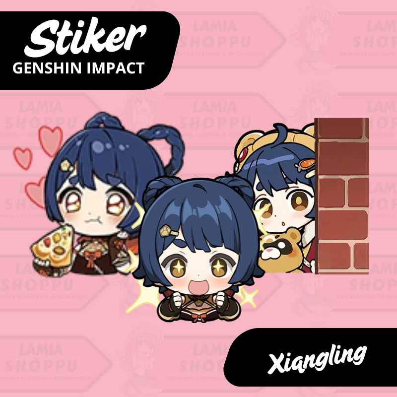 Genshin Impact Xiangling Sticker | Xiangling Genshin Sticker ...