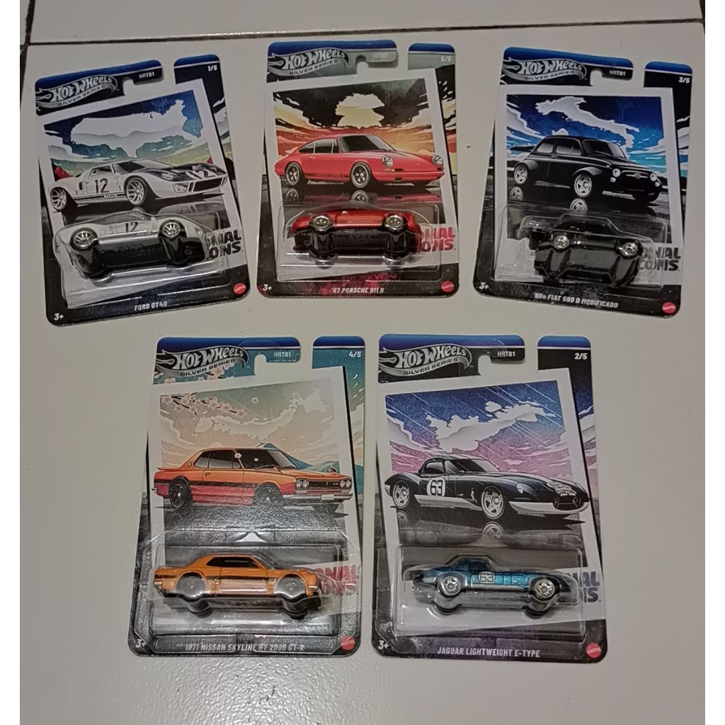 Hot Wheels National Icons - 5× Hot Wheels National Icons 2025 | Shopee ...