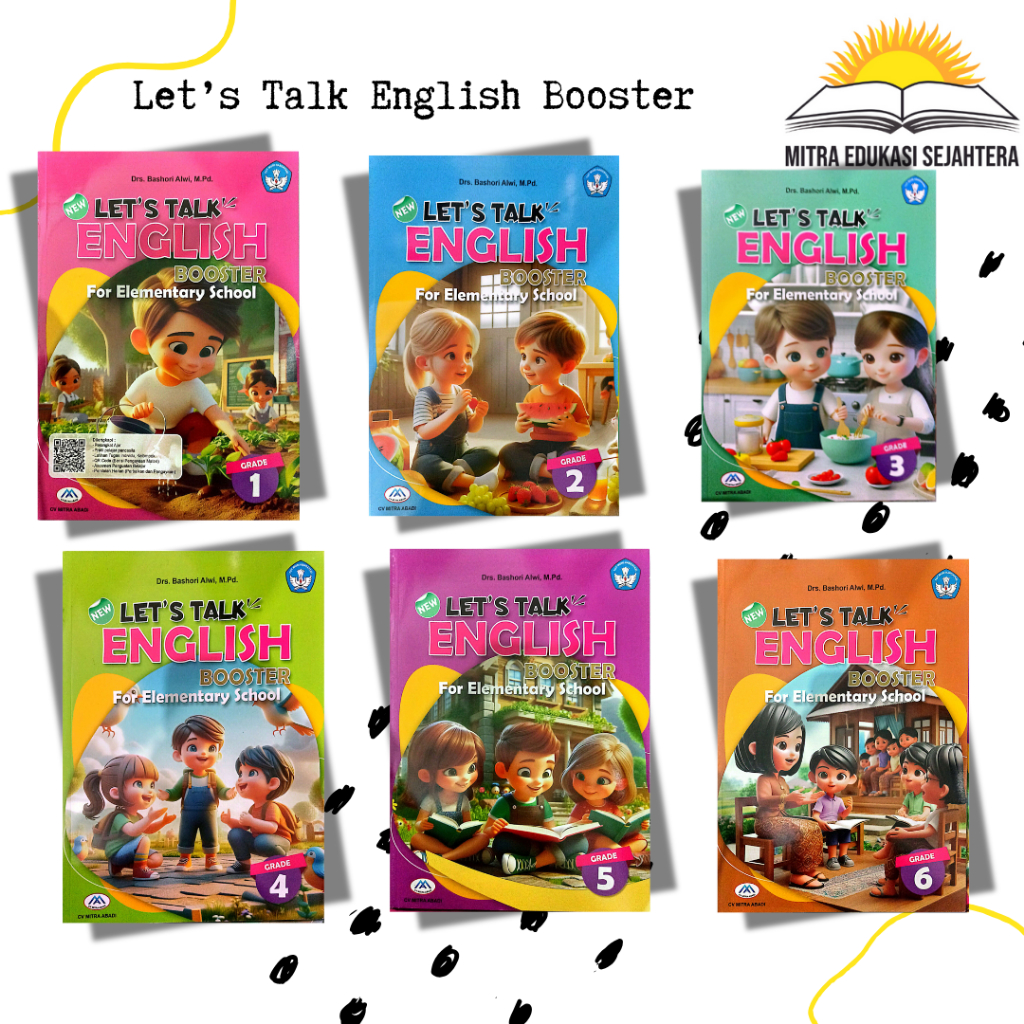 Let's Talk English Booster for Elementary School Grades 1 - 6 Publisher CV. Eternal Partner ...