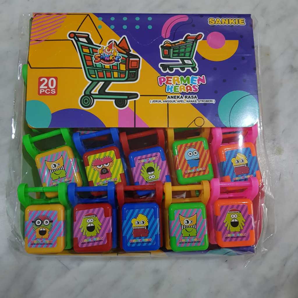 Viral Fruit Flavored Shopping Cart Trolley Toy Candy | Shopee Singapore