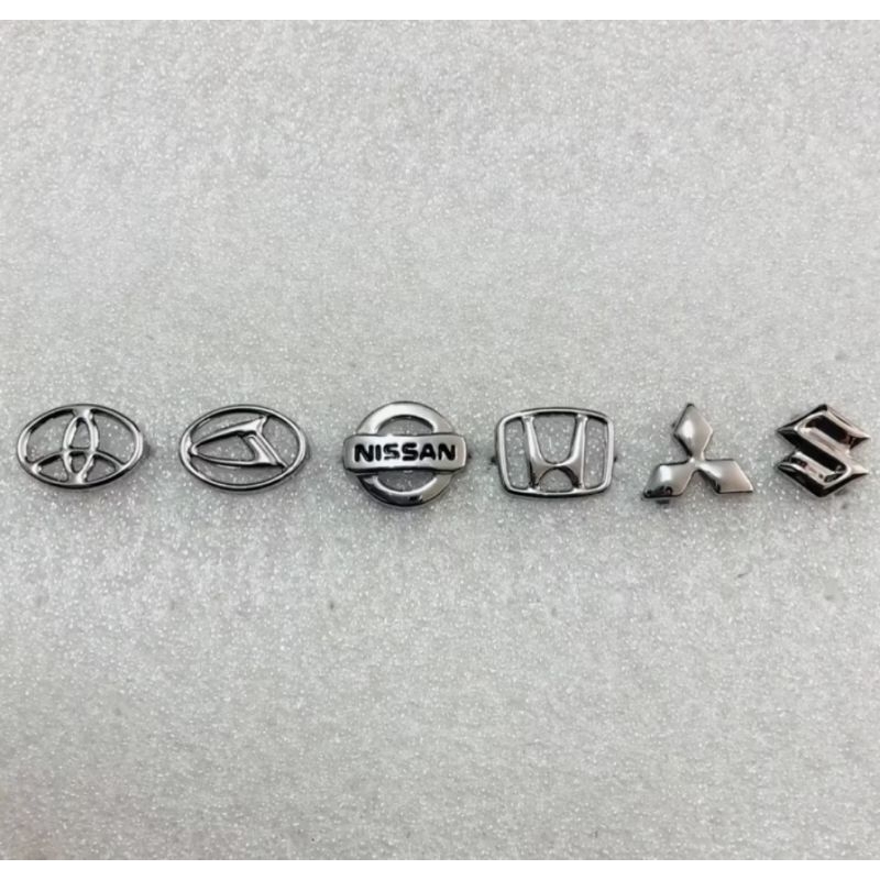 Car logo emblem, stnk wallet / car logo for stnk key wallet / 12pcs ...