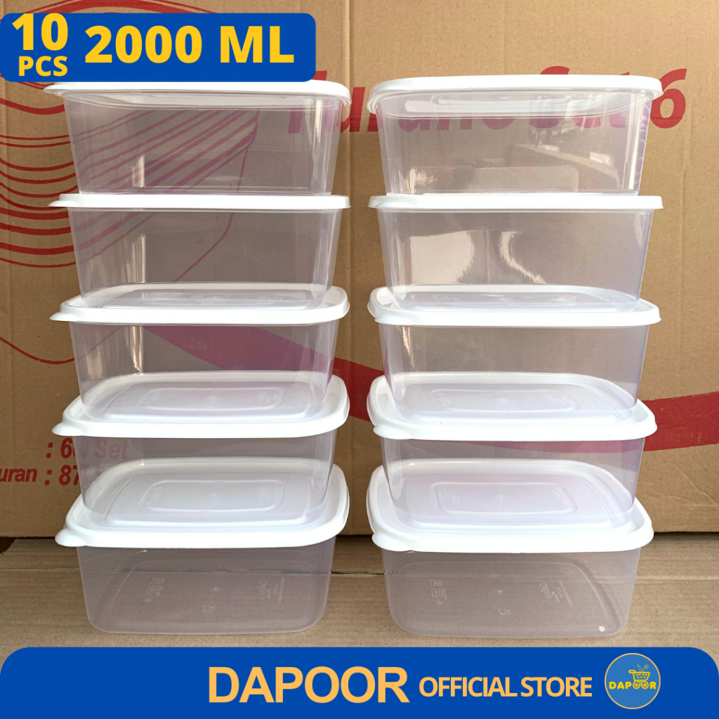 [LARGE SIZE] LARGE JAR SET CALISTA RUMOI WHITE SEALWARE 12 PCS FOOD ...