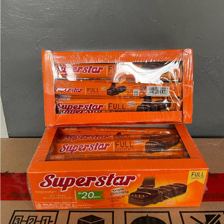 Superstar CHOCOLATE WAFER (20 PCS) | Shopee Singapore