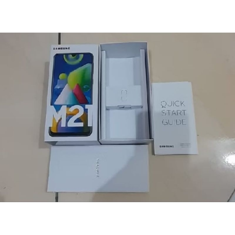 Samsung m21 box free sticker request | Shopee Singapore