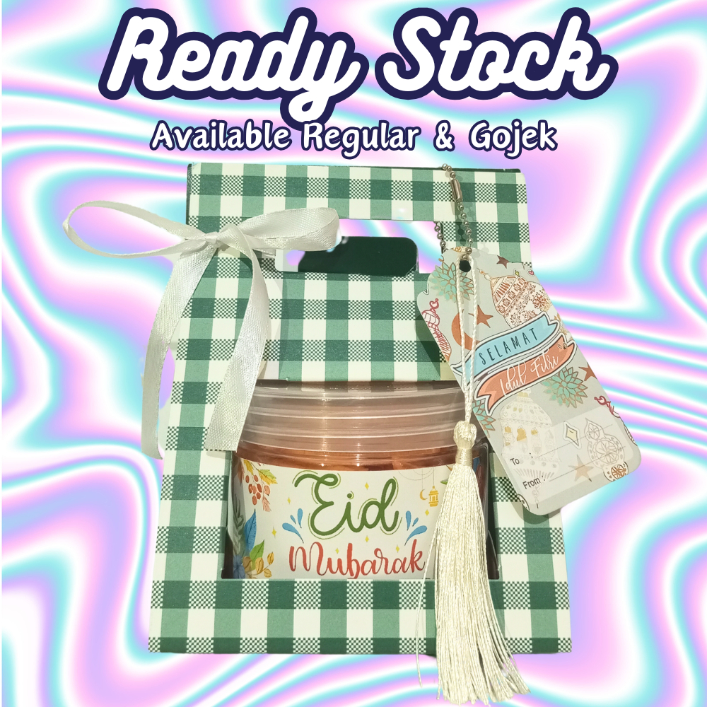 Hampers VIRAL EID MUBARAK EID Complete Aesthetic Snack Box Simple EID Al-Fitr Jar Box | Shopee ...