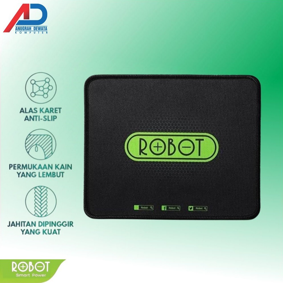 MousePad Robot MP01 RP01 Black | Shopee Singapore