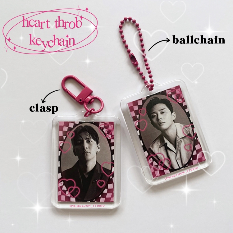GANTUNGAN [READY] K-drama Actor Heart Throb Acrylic Keychain / Acrylic ...