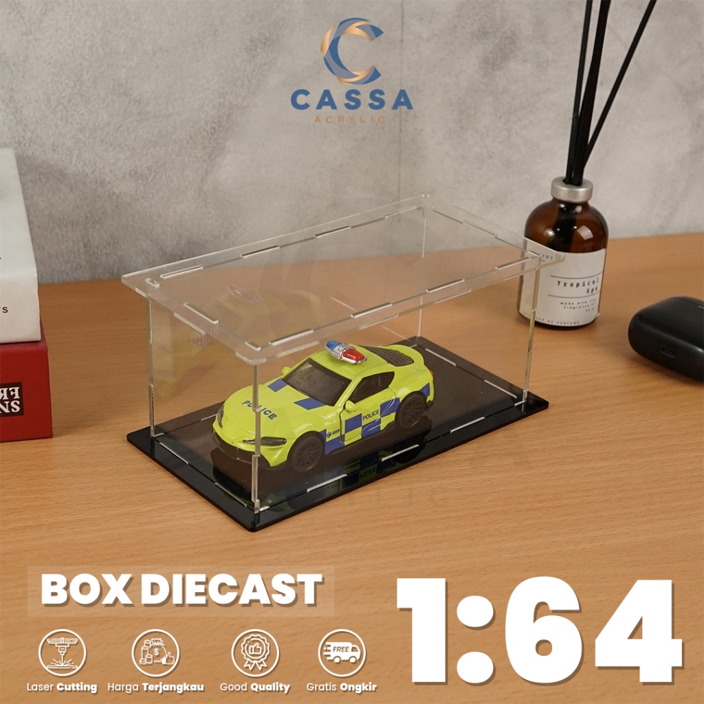 1:64 Scale Diecast Display Box / Acrylic Box (10x5x5cm) | Shopee Singapore