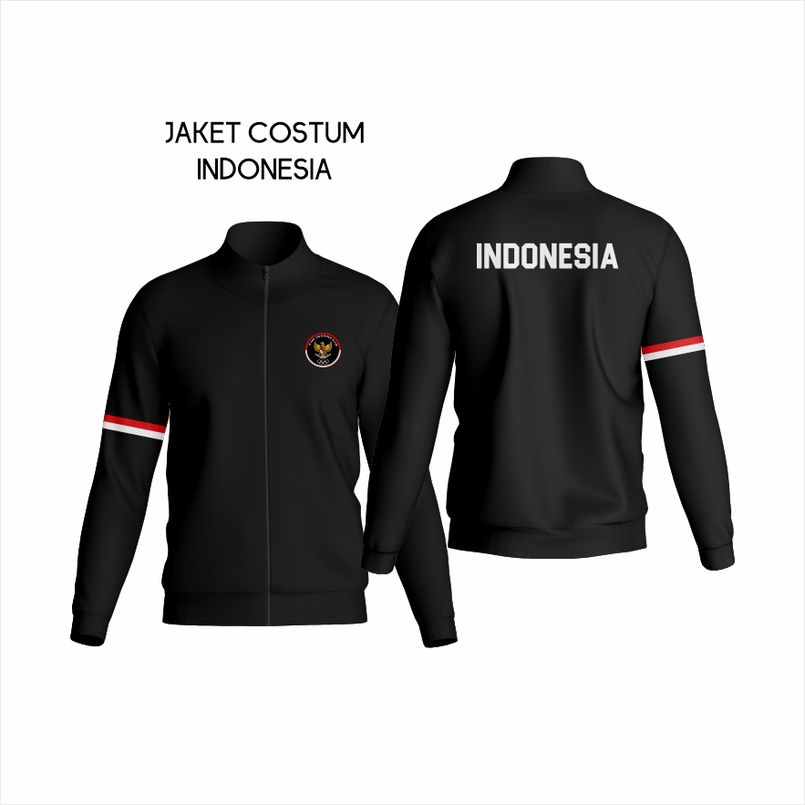 NEWEST INDONESIA NATIONAL TEAM JACKET 2025 CAN REQUEST NAME AND LOGO ...