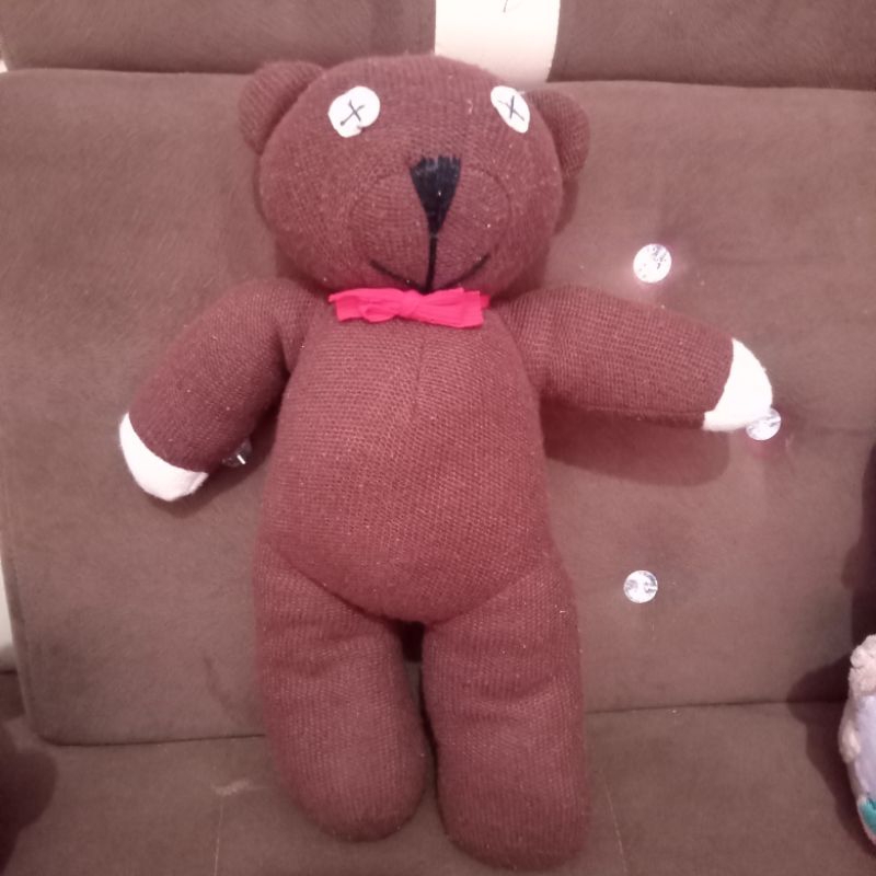 Mr.bean doll/Teddy mr.bean/Teddy Mr bean chocolate (-+45cm) | Shopee ...