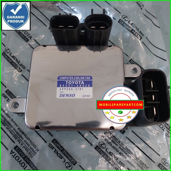 Ecu COMPUTER MODULE COOLING FAN VAN EXTRA CAMRY ALPHARD HARRIER NOAH ...