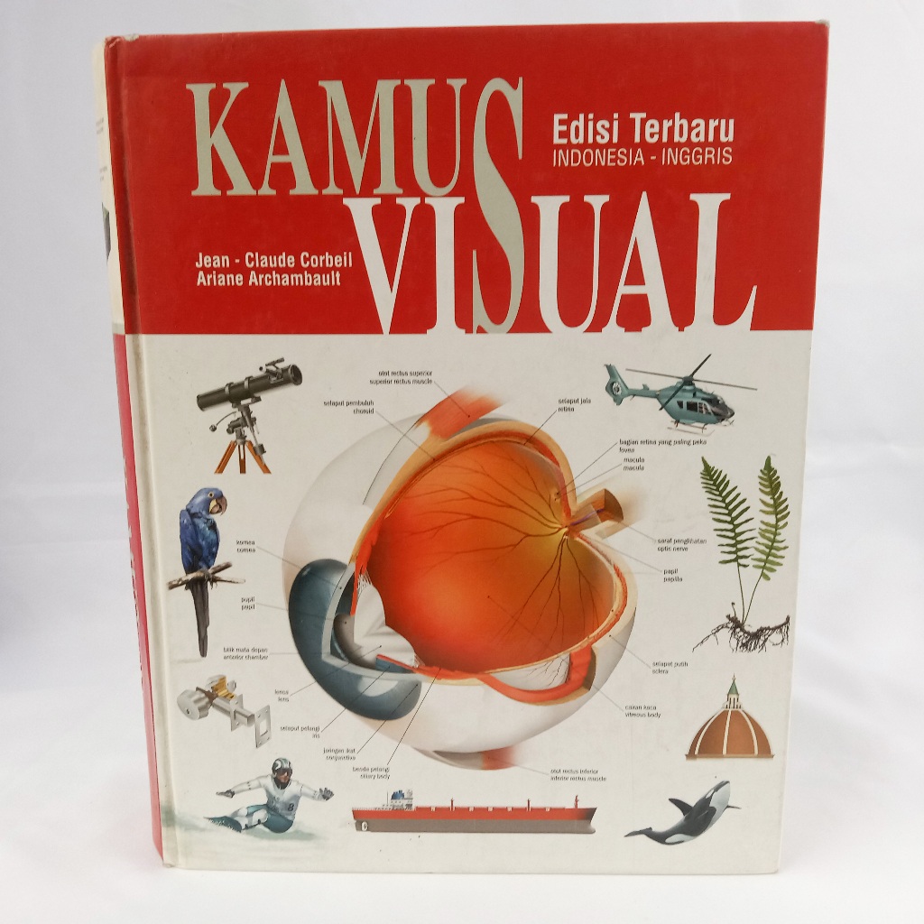 Latest Edition Visual Dictionary Book – Indonesian-English by Jean ...