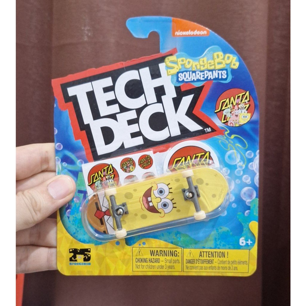 Tech Deck Basic Original Spinmaster Spongebob Series TMNT 2025 | Shopee ...