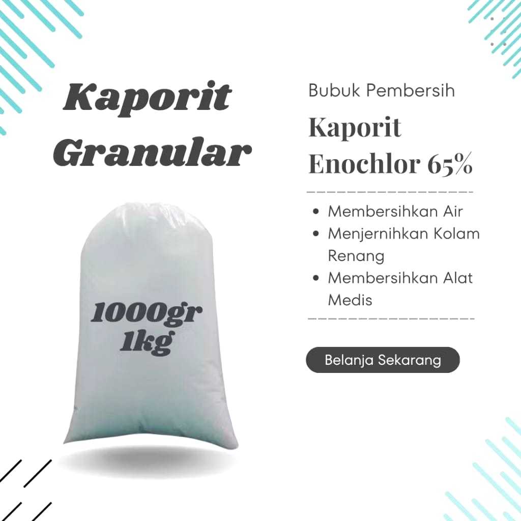 Chlorine Powder 1kg swimming pool granular chlorine | Shopee Singapore