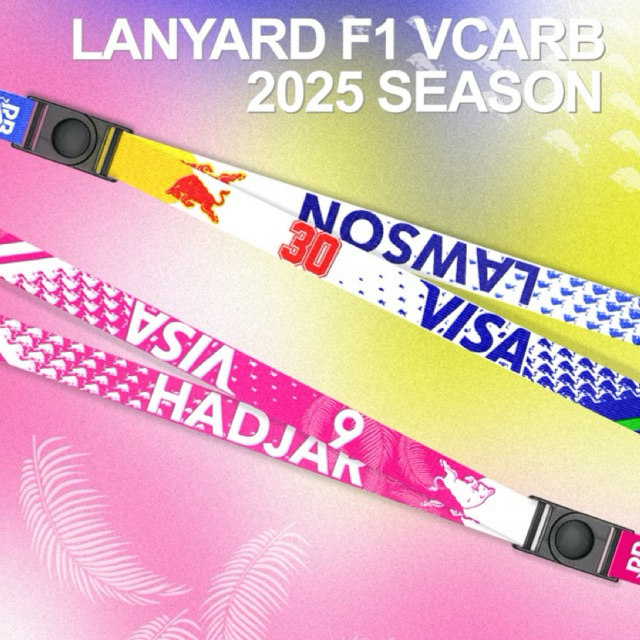 Lanyard F1 RACING BULLS VCARB 2025 Season VCARB-02 & Miami Edition ...