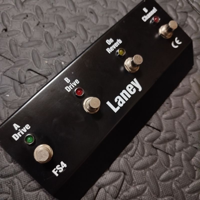 Laney FS4 Amplifier Footswitch / Foot Switch for Laney Lionheart etc ...