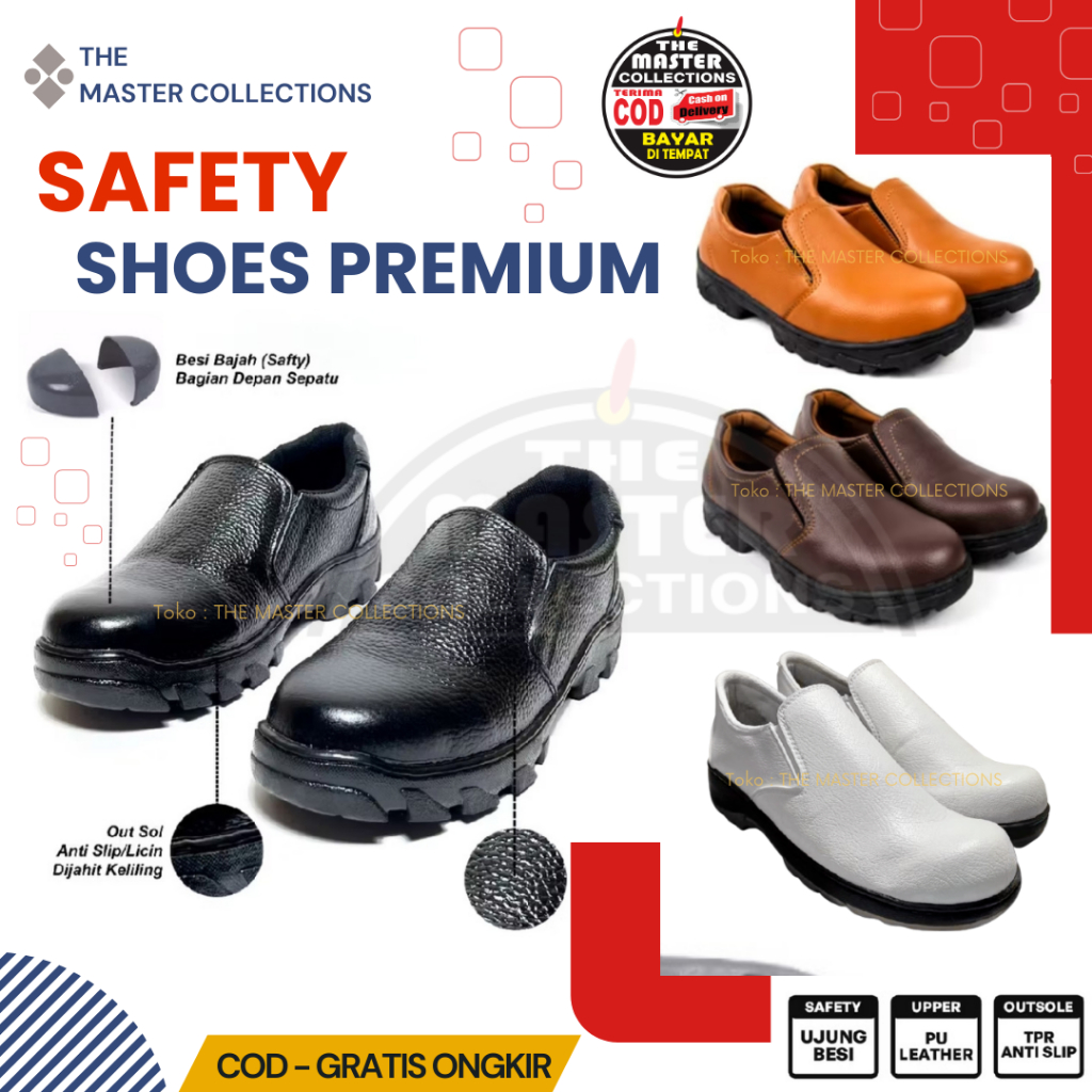 Men's Steel Toe Safety Boots/Project Field Work Shoes King Safety Shoes ...