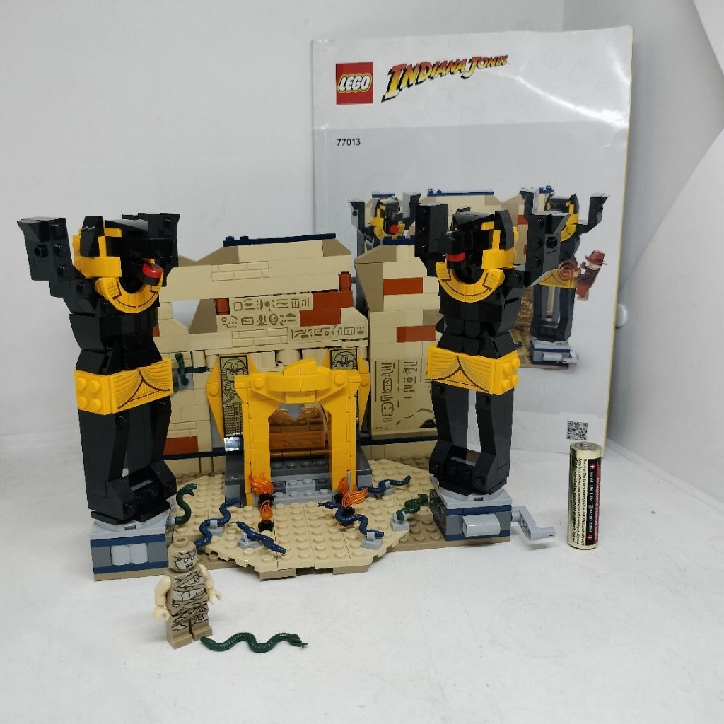 Lego Ori 77013 Escape from the Lost Tomb according to photo | Shopee ...