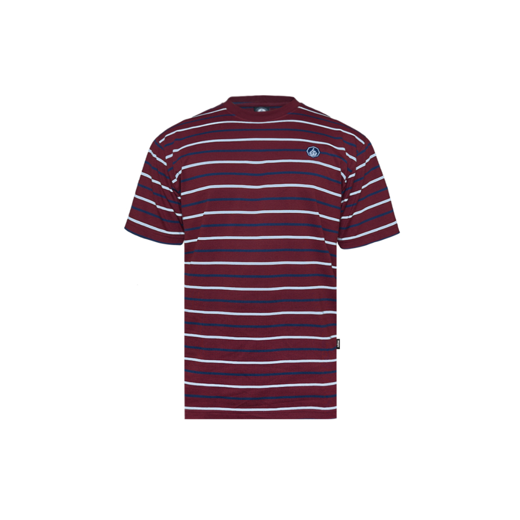 Prung Derio Striped T-shirt Short Sleeve Striped T-shirt | Shopee Singapore