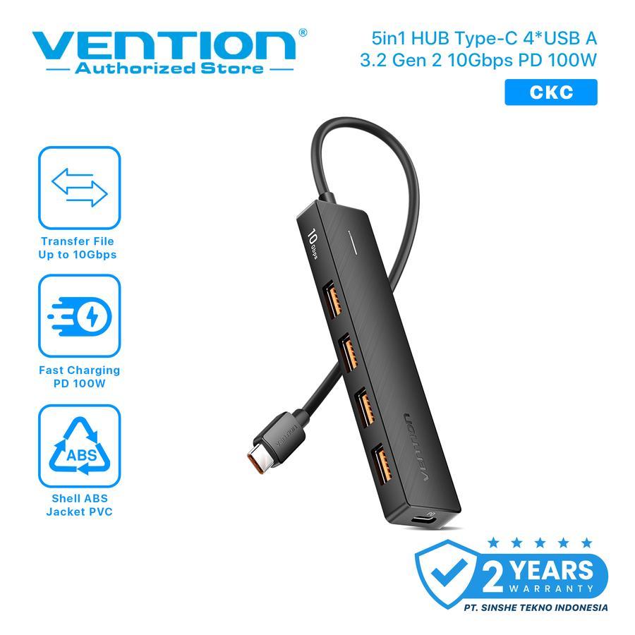 CKC Vention 5in1 USB Type C 3.2 Gen 2 HUB 10Gbps with PD 100W OTG ...