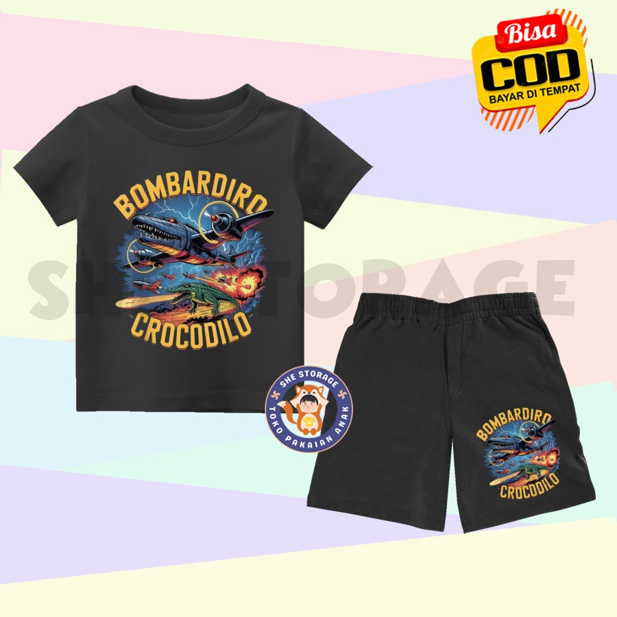 ANOMALY BOMBARDINO CROCODILO CHILDREN'S SET | Anomali Italian Brainrot ...